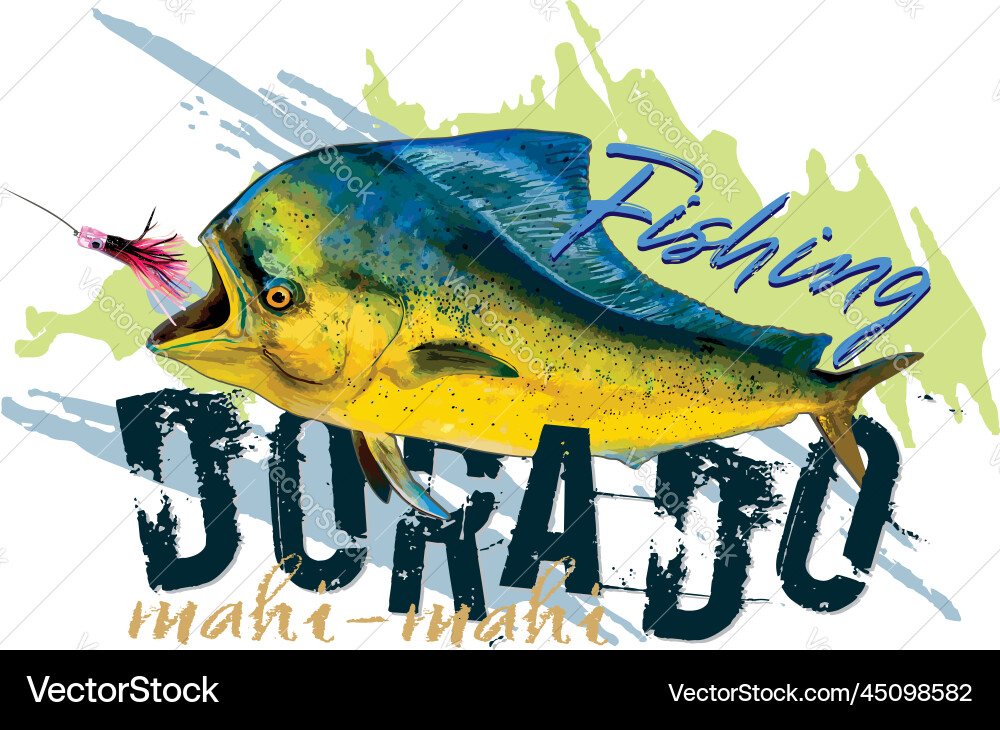 Dorado Royalty Free Vector Image - VectorStock