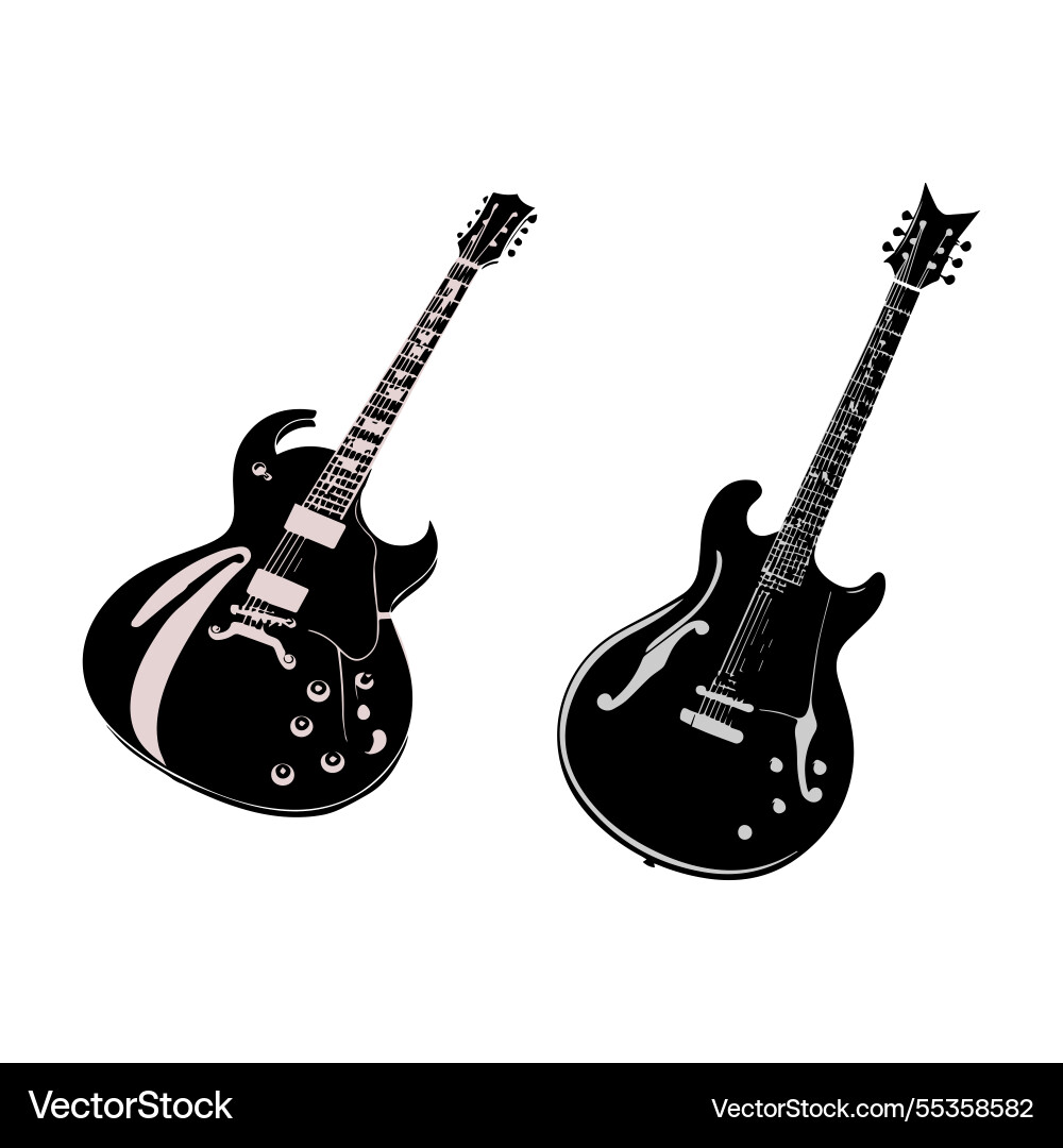 Guitar Royalty Free Vector Image - VectorStock