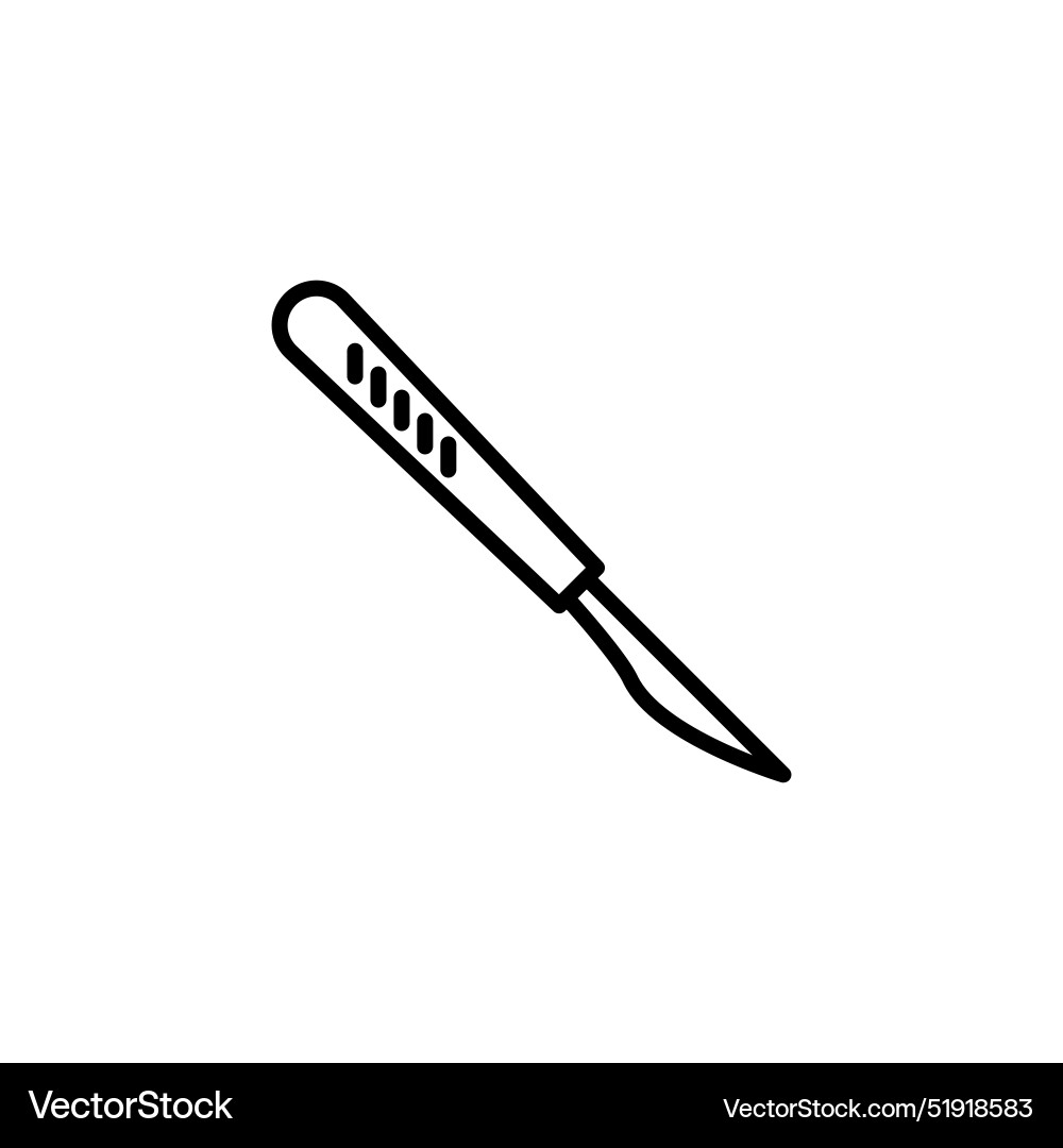 Scalpel icon Royalty Free Vector Image - VectorStock