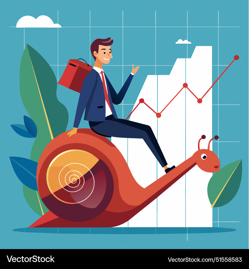 World economic slow down due to covid-19 Vector Image
