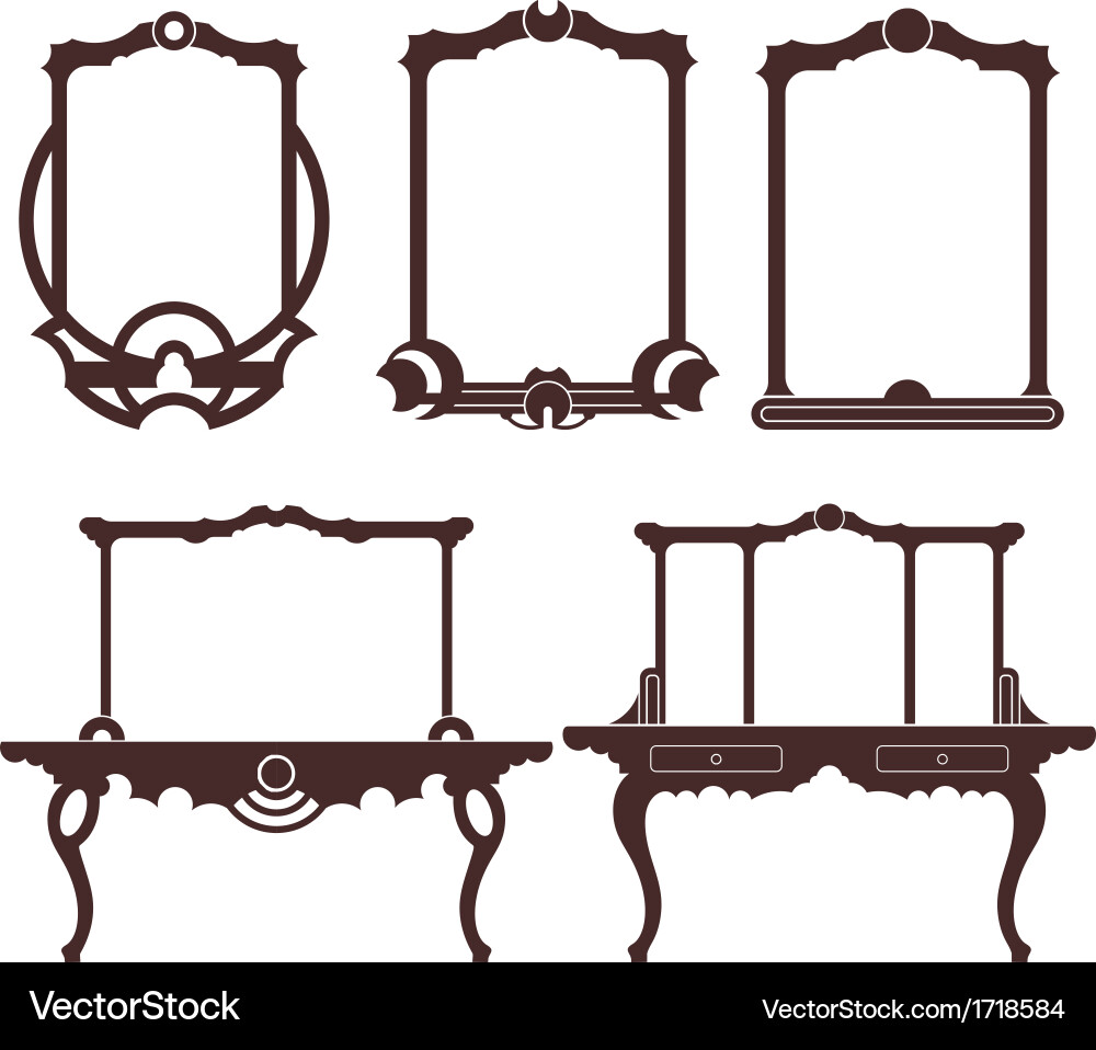 Mirror Royalty Free Vector Image - VectorStock
