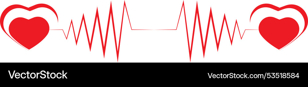 Pulse logo Royalty Free Vector Image - VectorStock