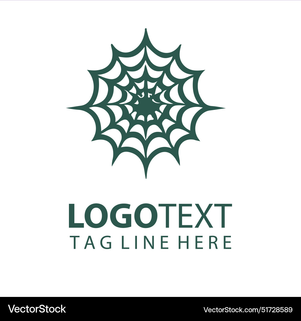 Spider logo Royalty Free Vector Image - VectorStock