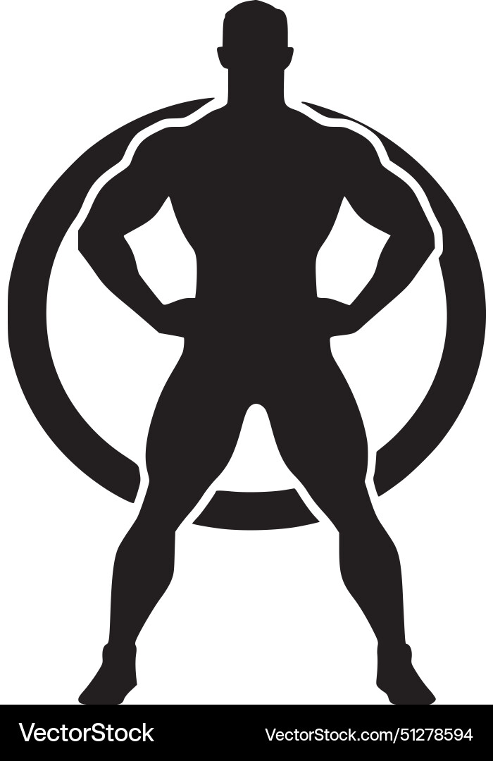 Gym - black and white Royalty Free Vector Image