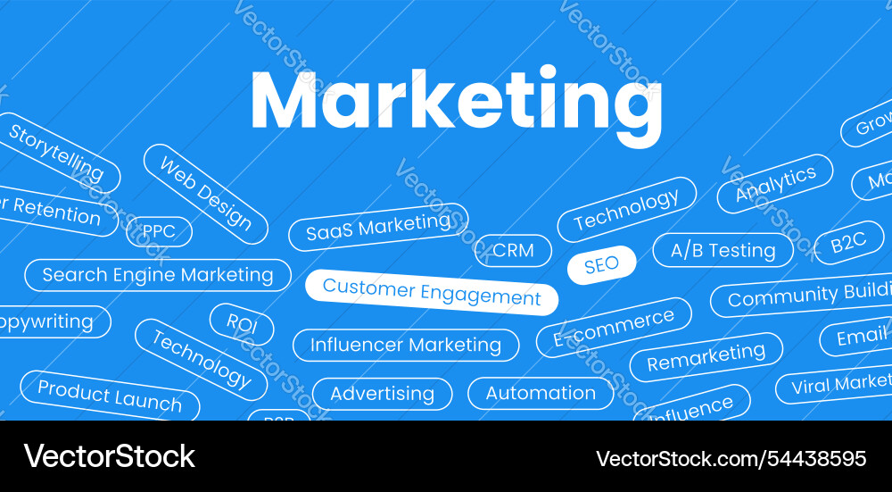 Modern corporate banner layout for business Vector Image