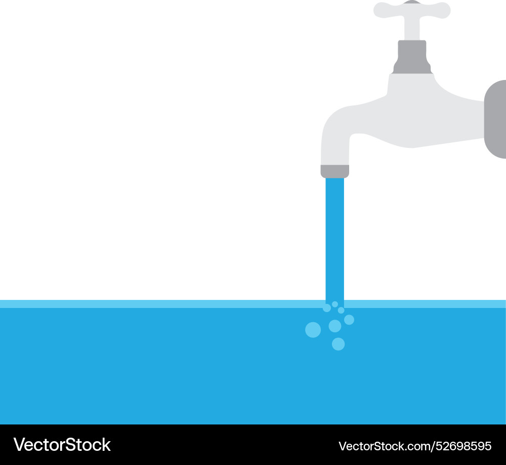 Tap cartoon free space for text wallpaper Vector Image