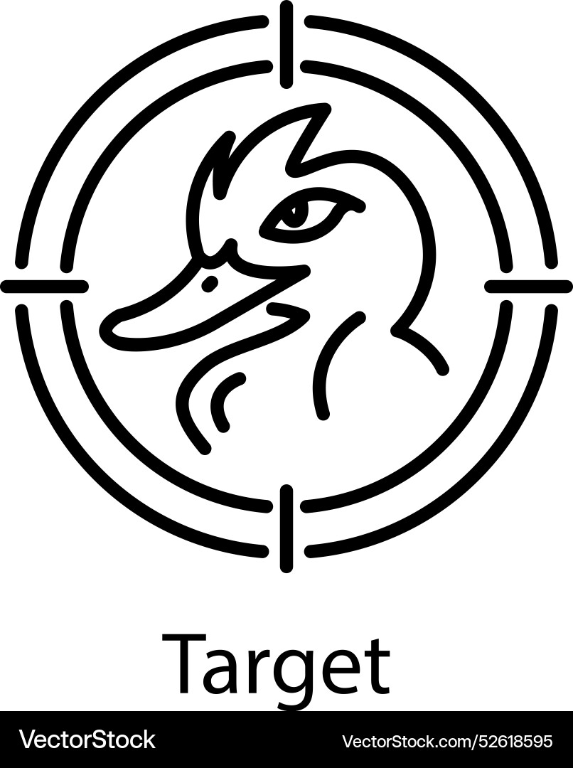 Target Royalty Free Vector Image - VectorStock