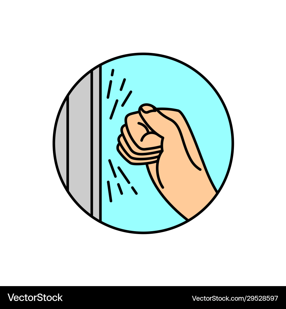 Hand knocking on door Vector Images & Graphics for Commercial Use ...
