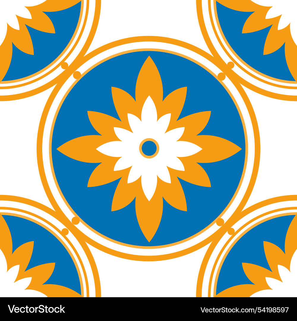 Vibrant and decorative seamless pattern Royalty Free Vector