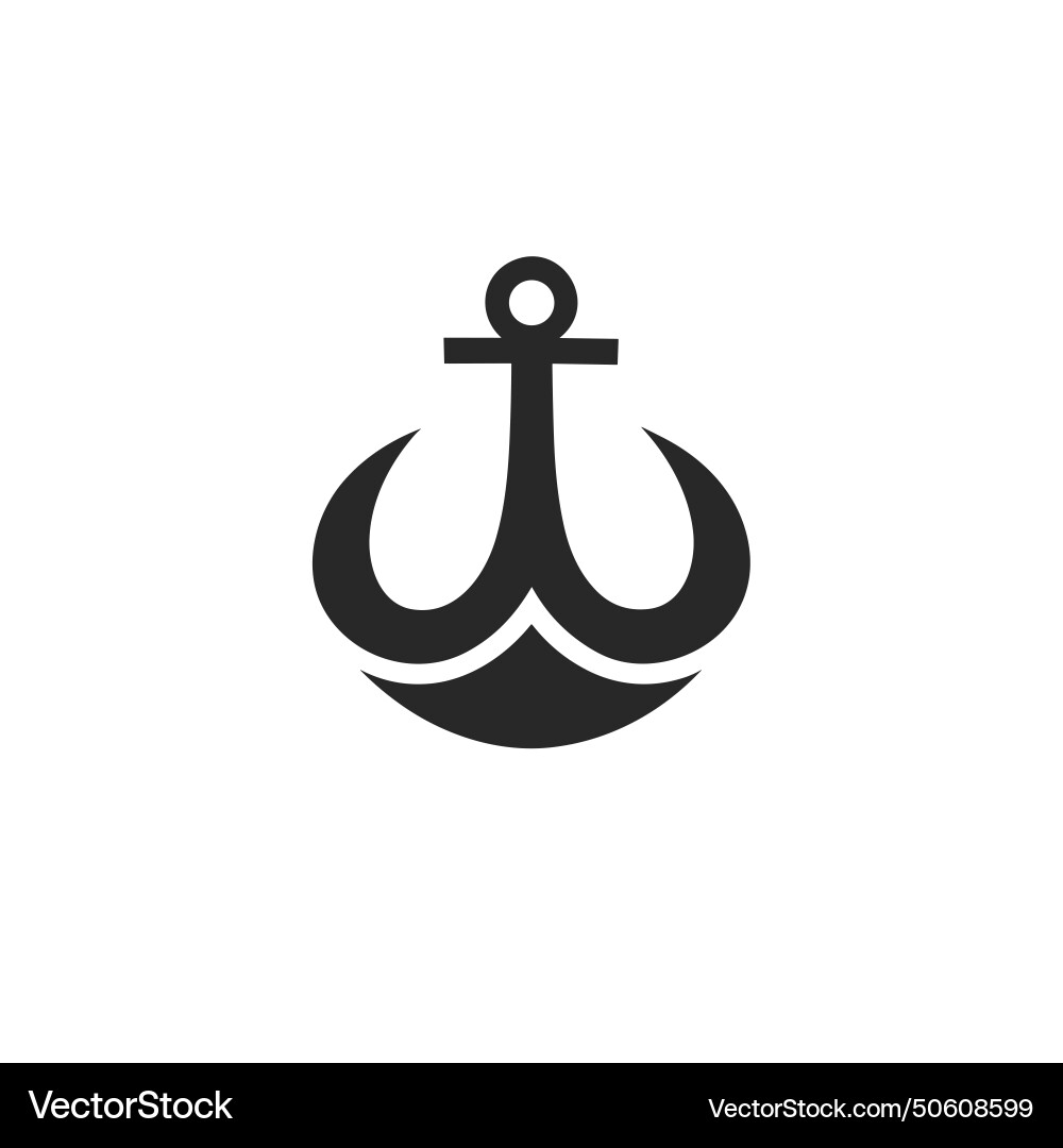 Software engineering monochrome glyph logo Vector Image