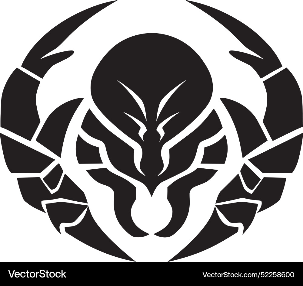 Crafting scorpions in the artistic process Vector Image