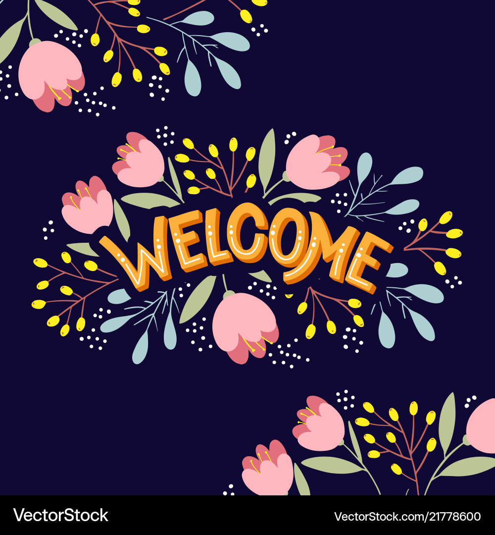 Welcome Word Art Vector Images (over 5,900)