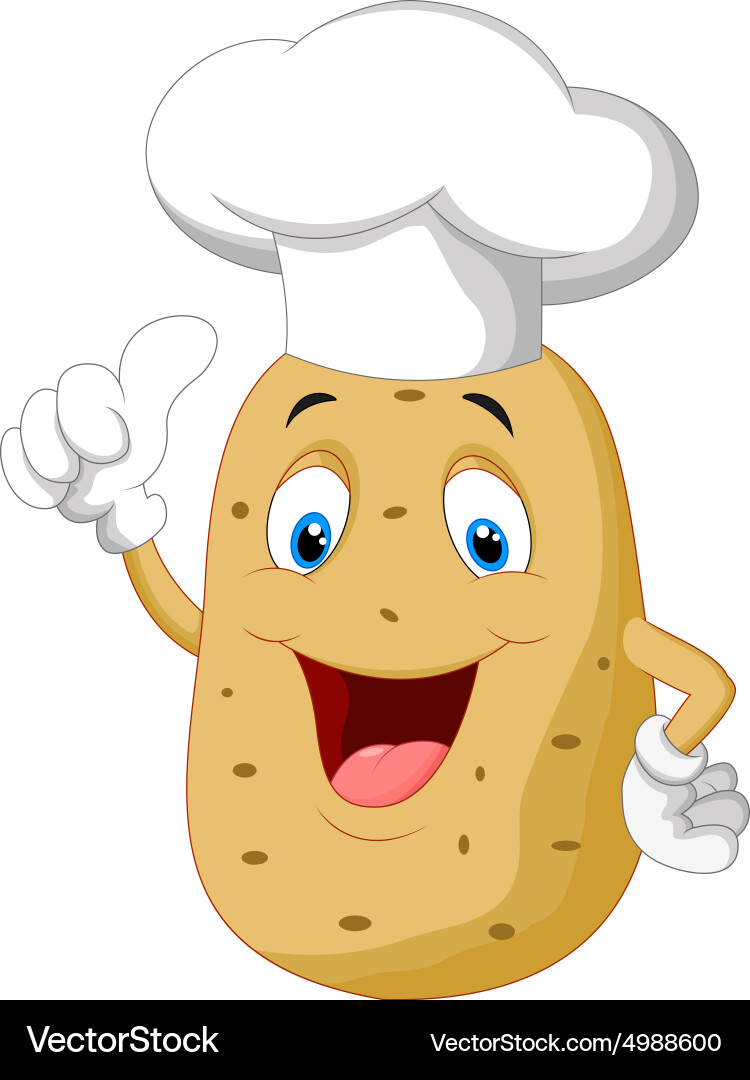 Potato Chef Cartoon Vector Images (over 680)
