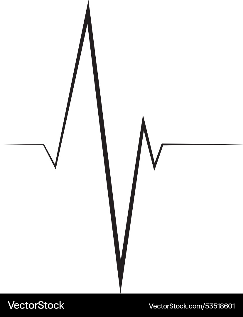 Pulse logo Royalty Free Vector Image - VectorStock