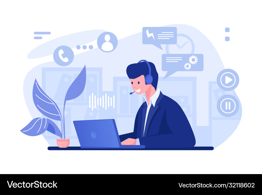 Call Cartoon Vector Images (over 41,000)