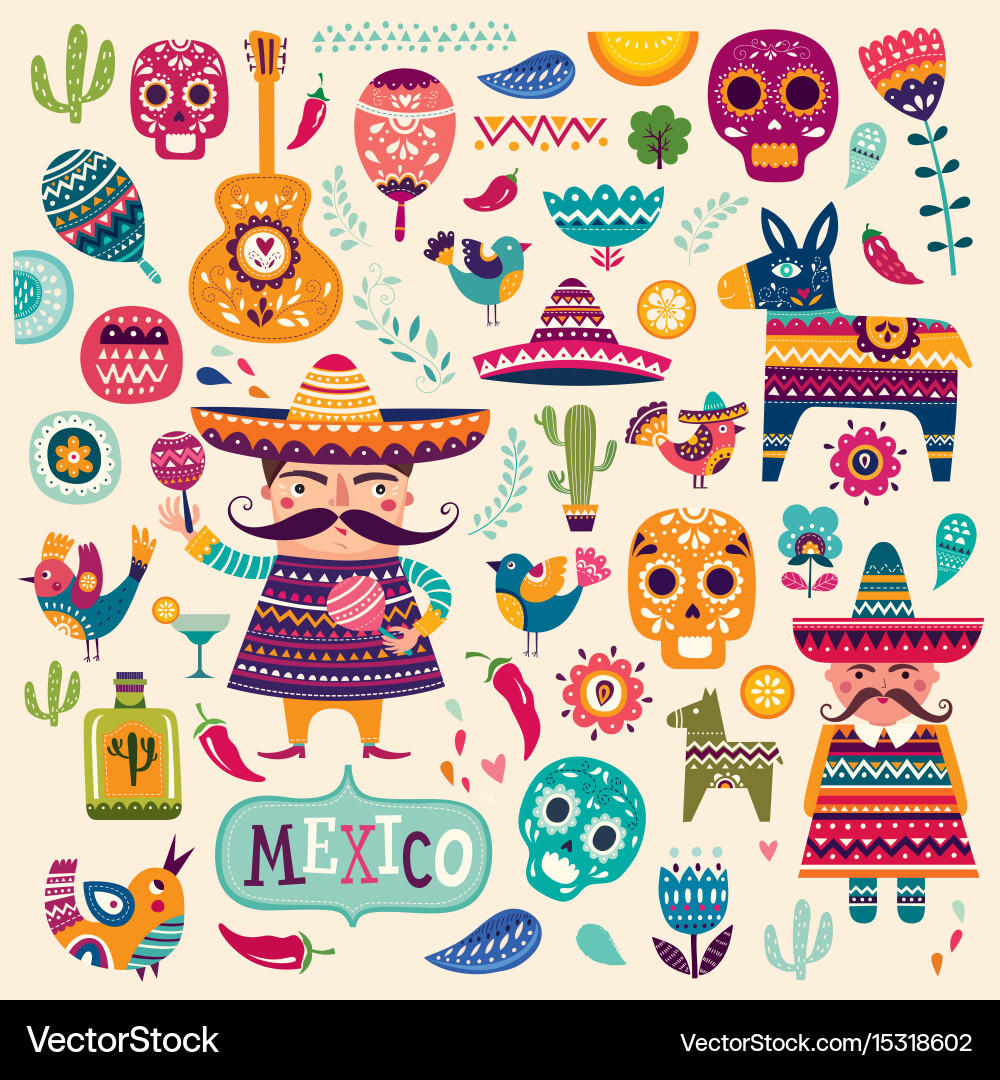 Mexican Symbols Vector Images (over 64,000)