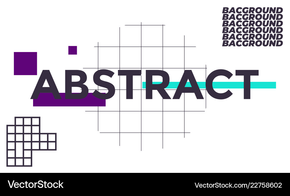 Space for text minimal geometric web banner design