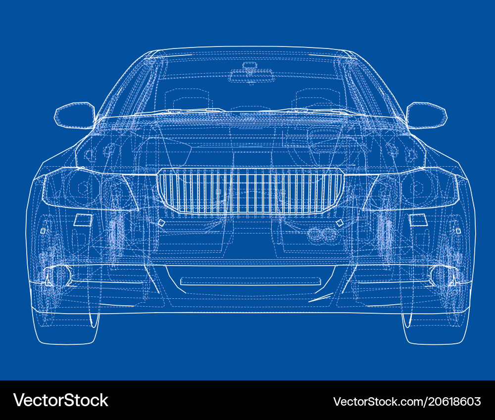 Concept car Royalty Free Vector Image - VectorStock