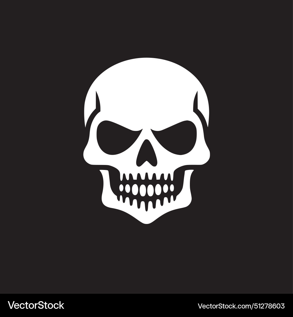 Halloween - black and white Royalty Free Vector Image
