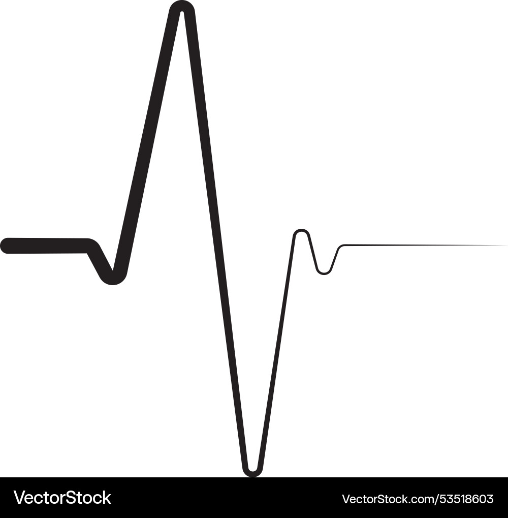 Pulse logo Royalty Free Vector Image - VectorStock