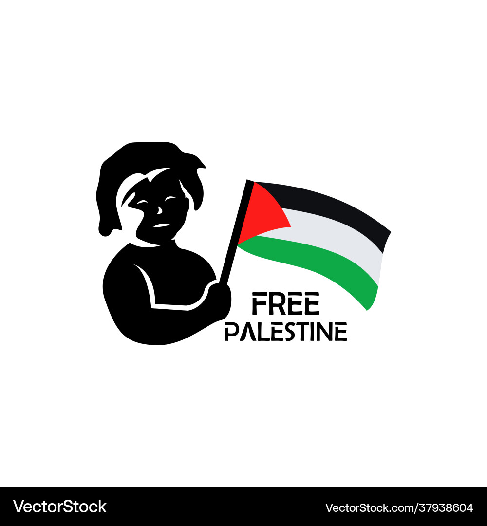 Free palestine Royalty Free Vector Image - VectorStock