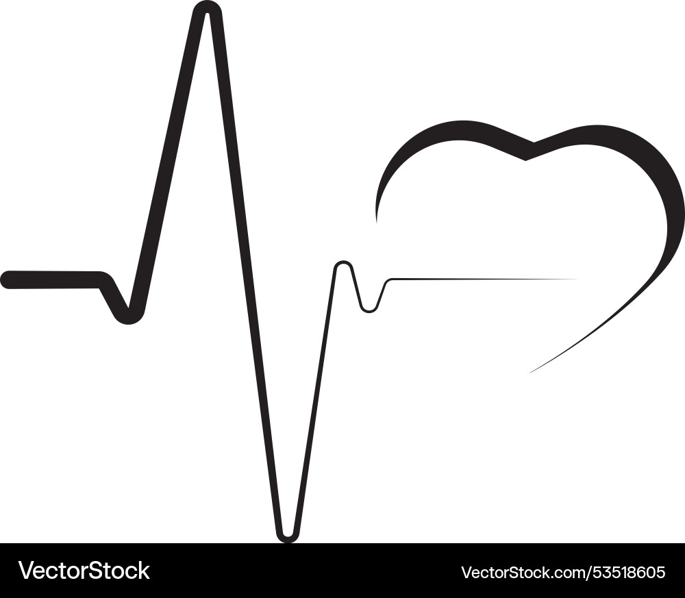 Pulse logo Royalty Free Vector Image - VectorStock