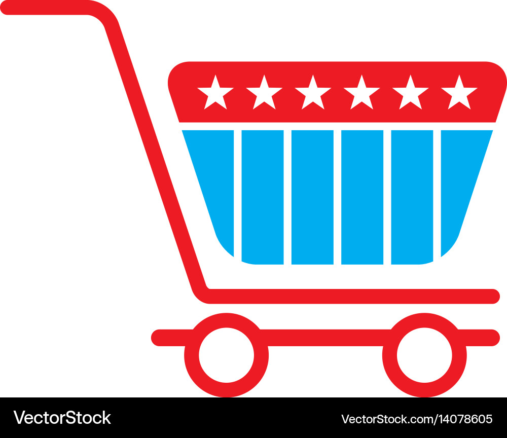 Shopping cart logo Royalty Free Vector Image - VectorStock