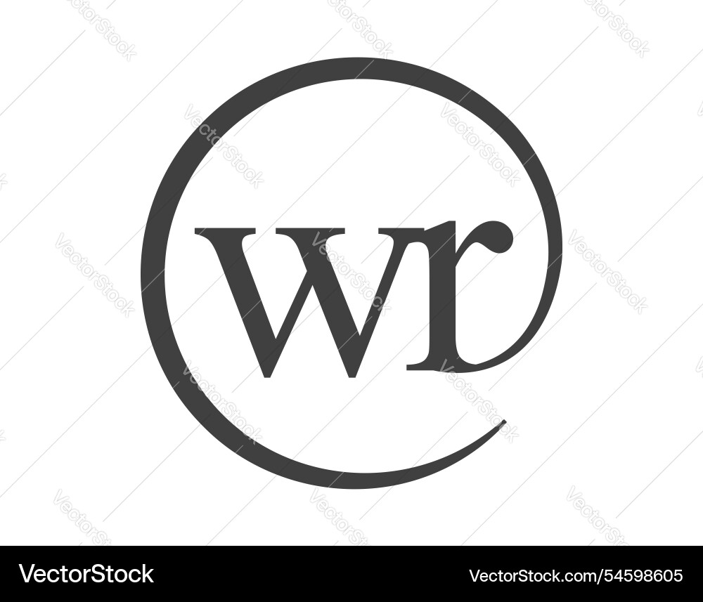 Letter Wr Logo Vector Images (over 1,600)