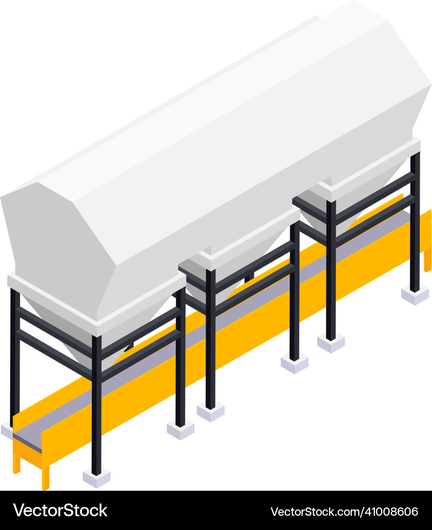 Concrete production icon Royalty Free Vector Image