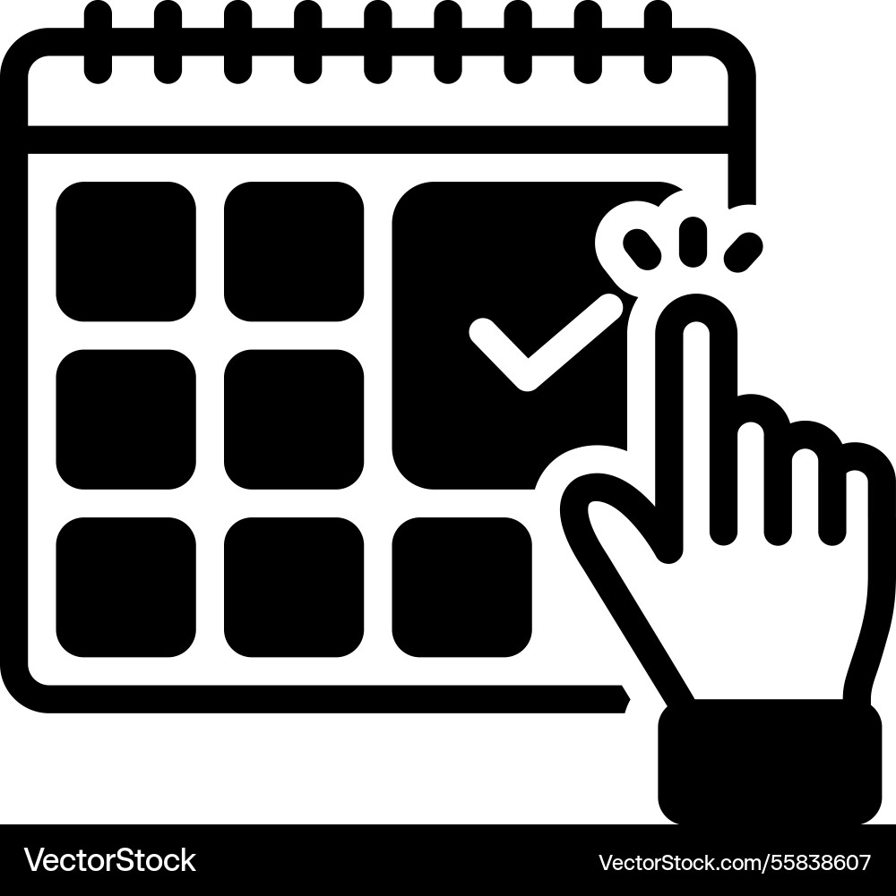 Appointment Royalty Free Vector Image - VectorStock