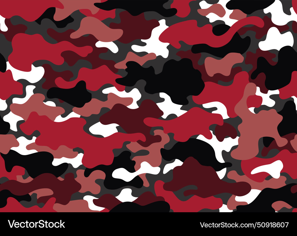 Camouflage texture seamless pattern abstract Vector Image
