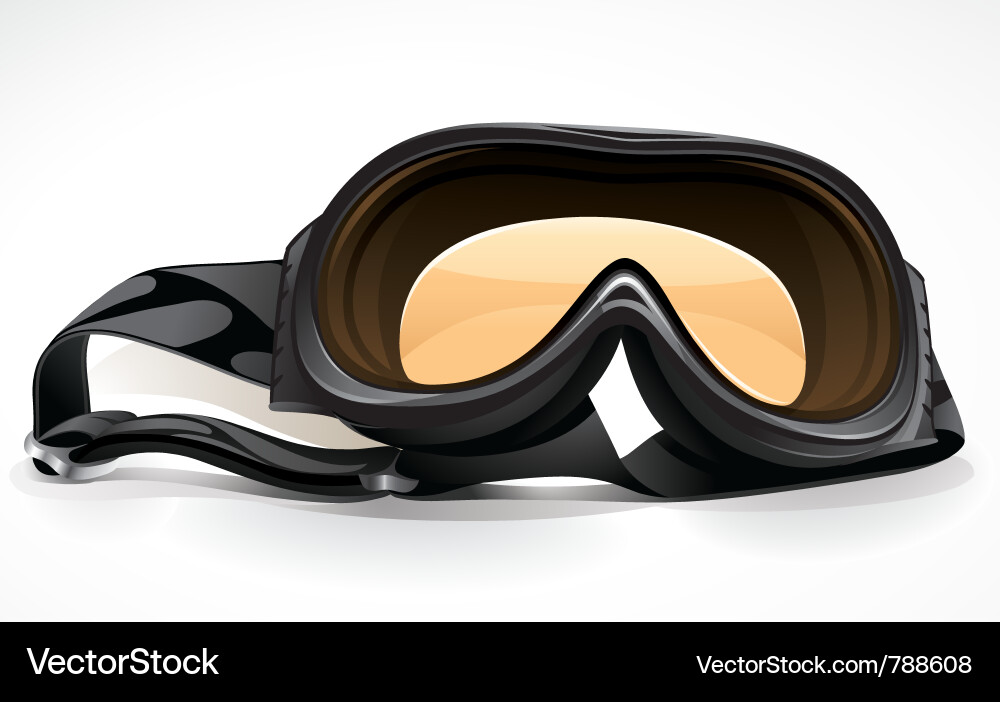 Black Ski Mask Royalty Free Vector Image - VectorStock