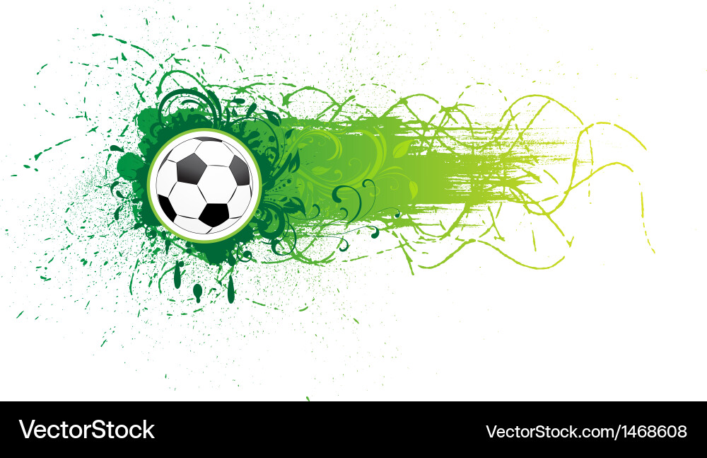 Football banner Royalty Free Vector Image - VectorStock