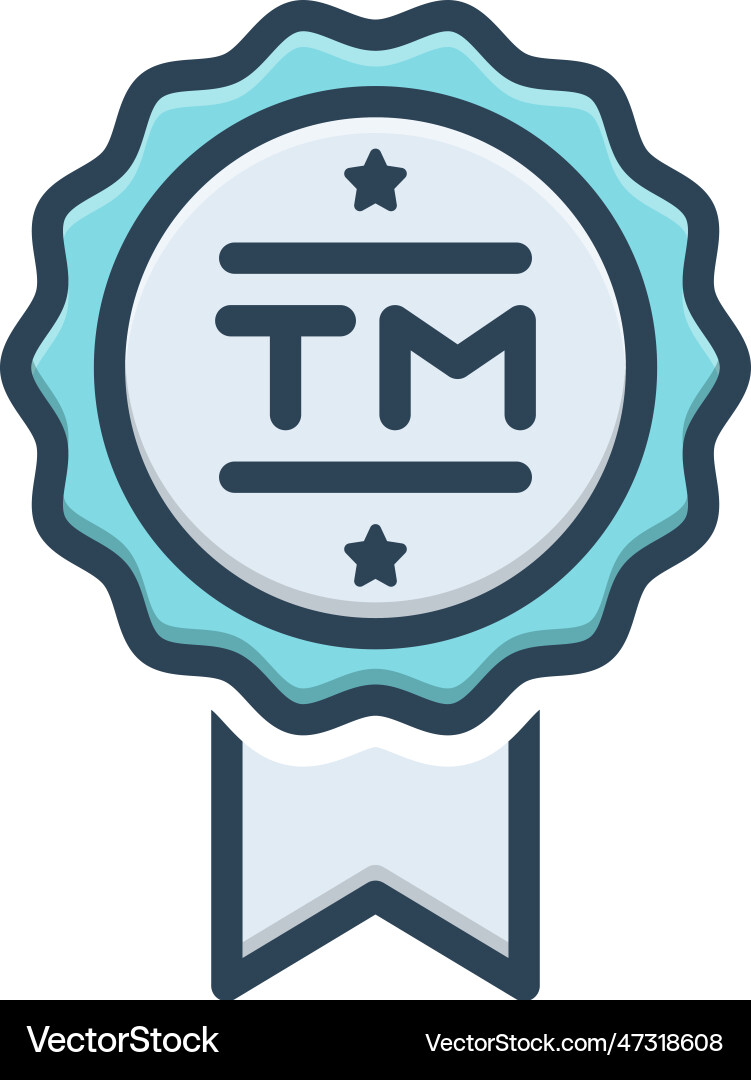 Tm Royalty Free Vector Image - VectorStock