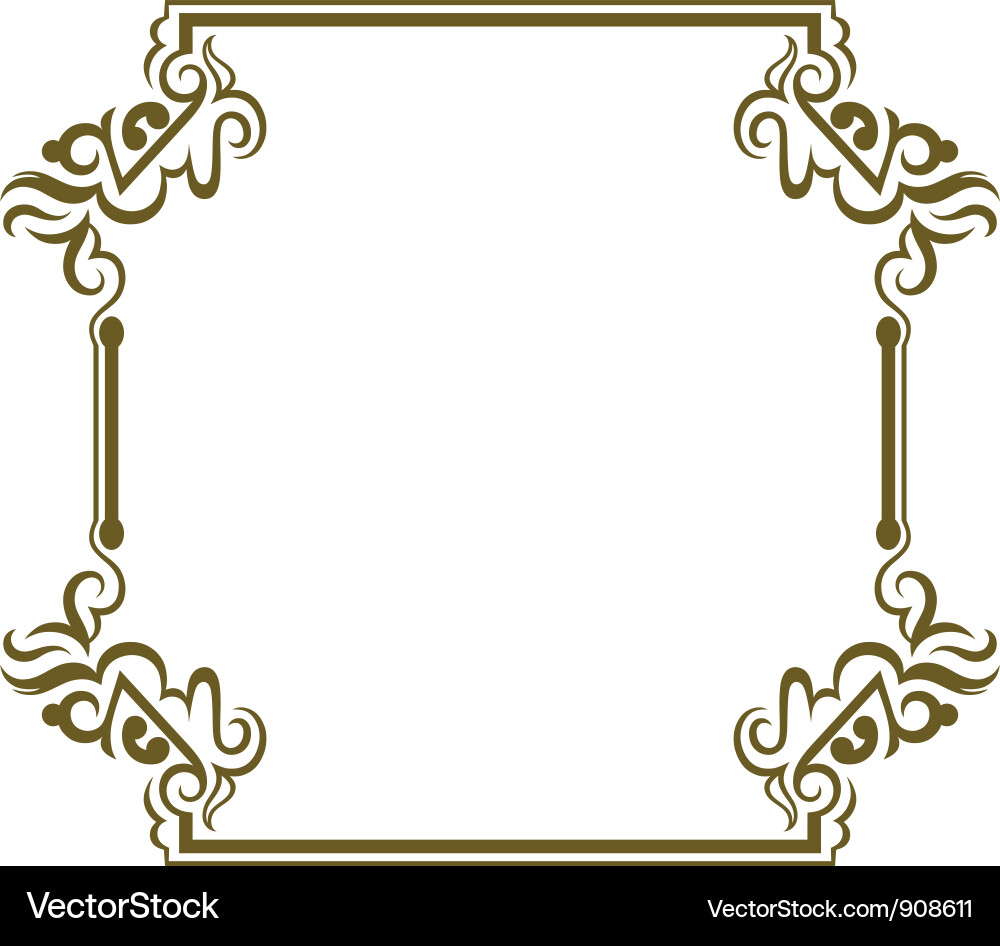 Frame design Royalty Free Vector Image - VectorStock