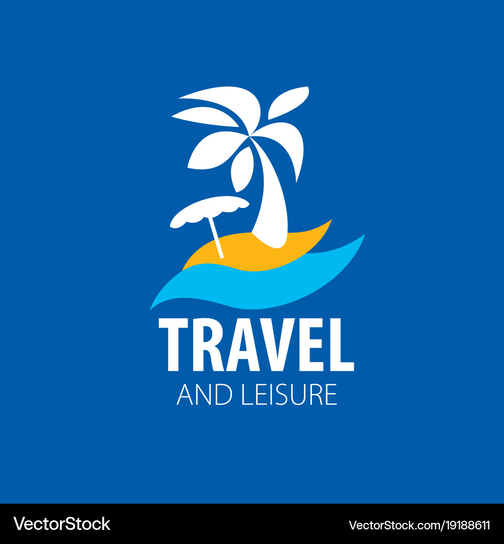 Logo travel Royalty Free Vector Image - VectorStock
