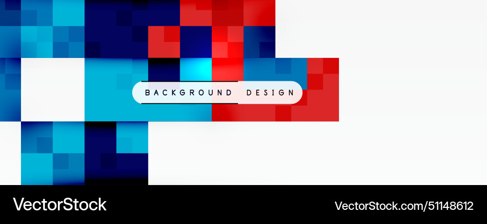 Colorful checkered pattern with white circle Vector Image