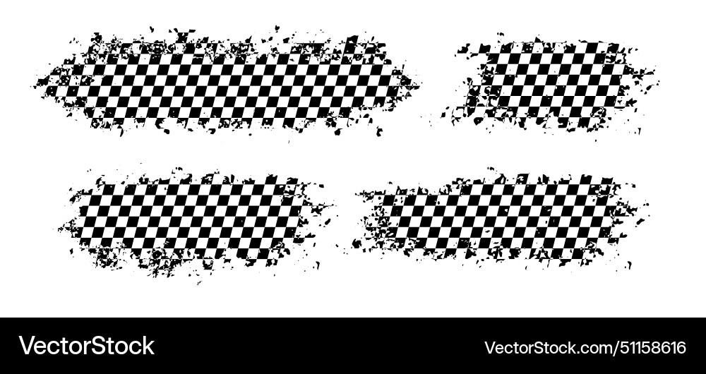 Racing grunge brush texture design auto rally Vector Image