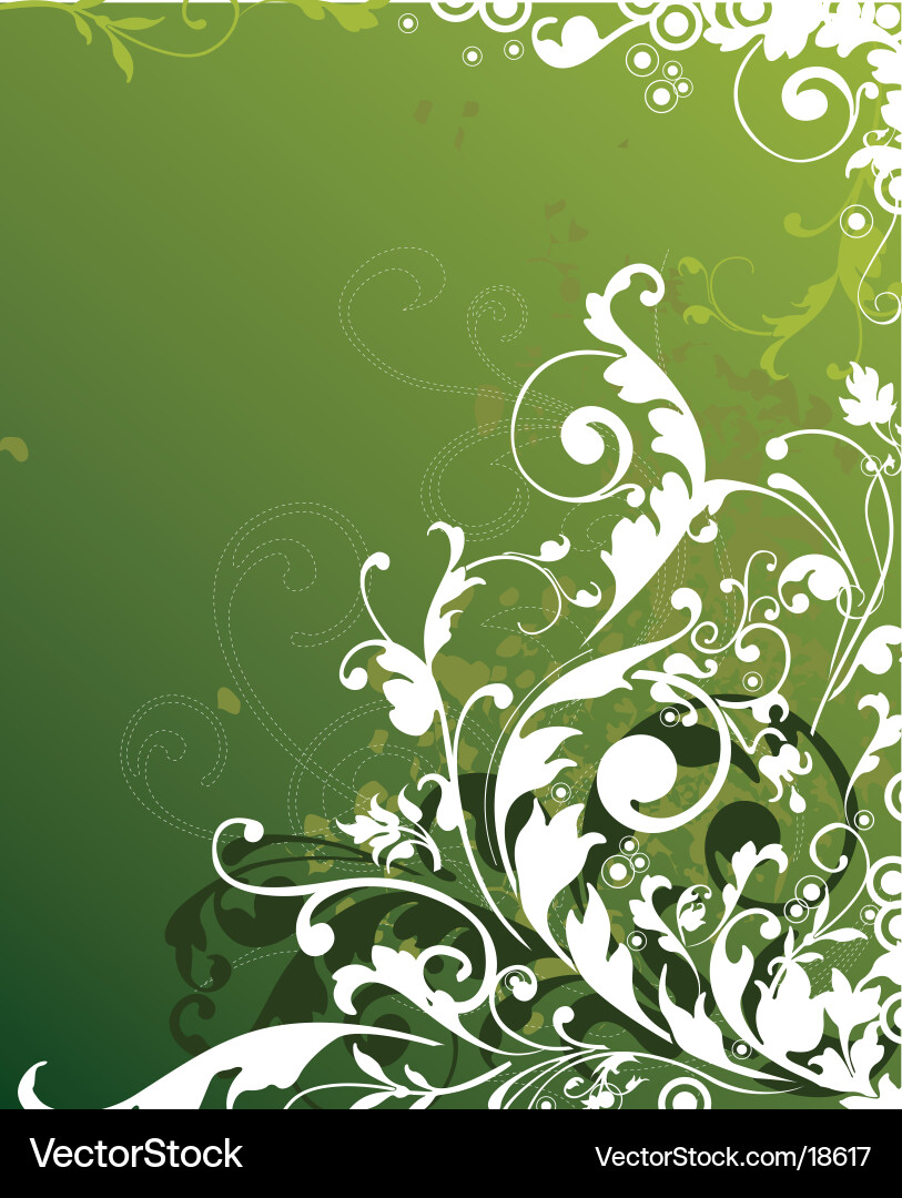 Botanical Floral Pattern Royalty Free Vector Image