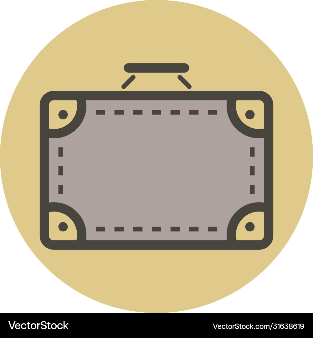Suitcase Royalty Free Vector Image - VectorStock