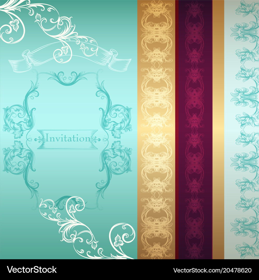 Card or background in luxury style Royalty Free Vector Image