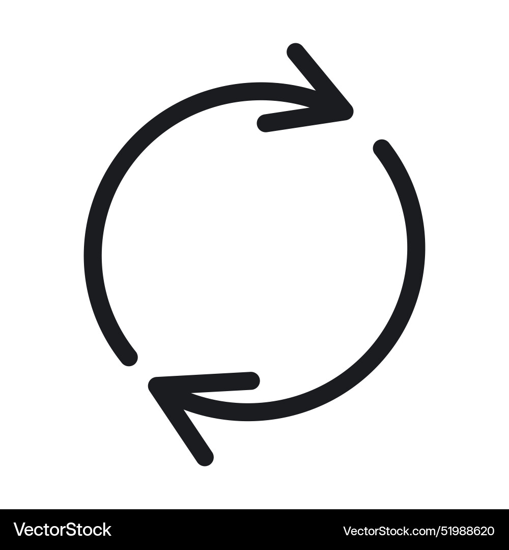 Refresh icon ideal for updates and reloading Vector Image Refresh icon ideal for updates and reloading Vector Image