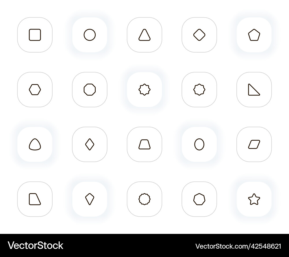 Geometric Pictogram Vector Images (over 23,000)