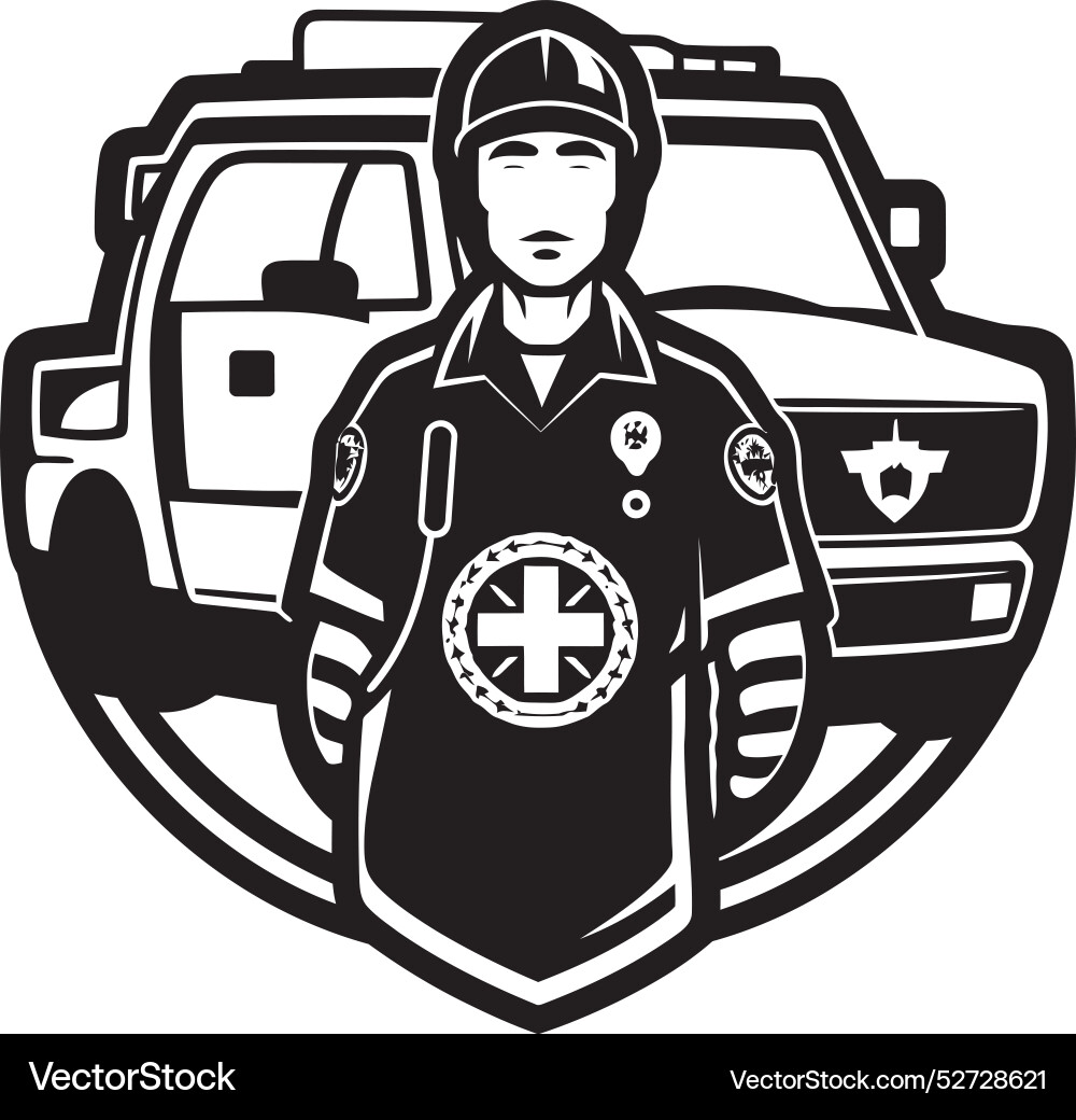 Paramedic Technology Revolutionizing Care Vector Image