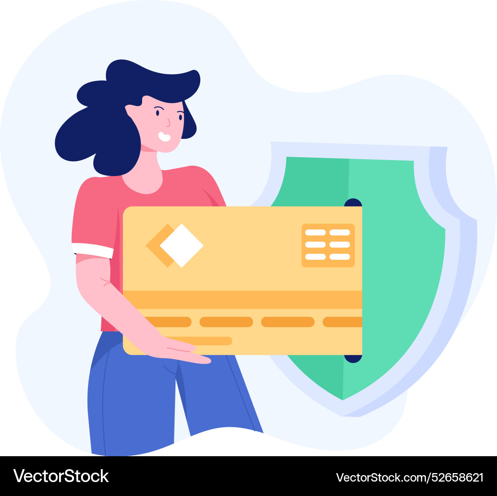 Secure payment Royalty Free Vector Image - VectorStock