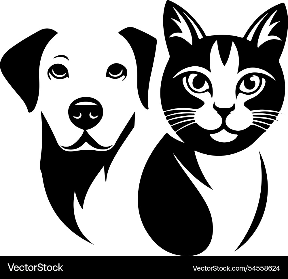 Cat And Dog Silhouette Clip Art Dog Cat Silhouette Images Free