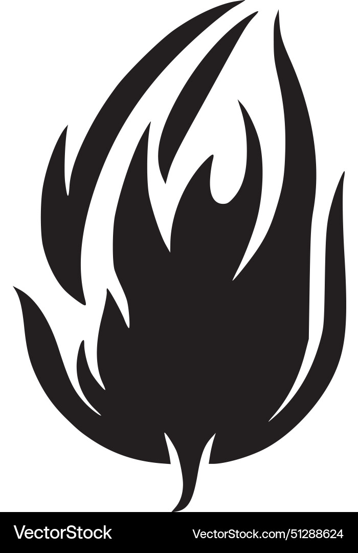Fire - high quality logo ideal for t-shirt Vector Image