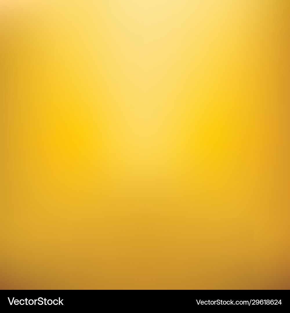 Golden gradient mesh blurred background Royalty Free Vector