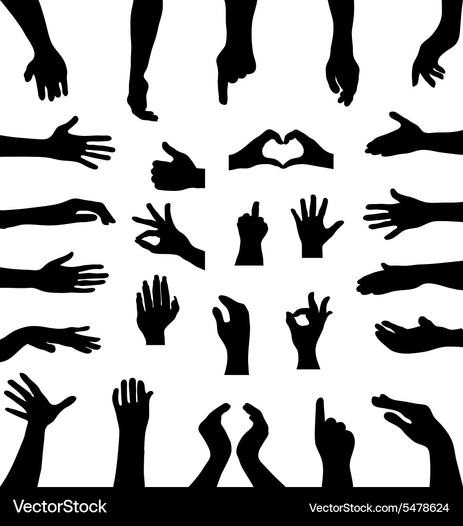 Hands Royalty Free Vector Image - VectorStock