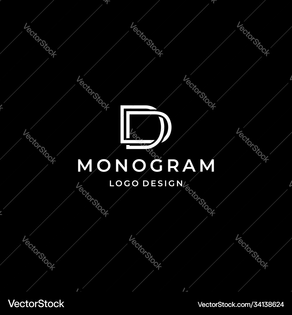 Monogram Dd Capital Vector Images (over 430)